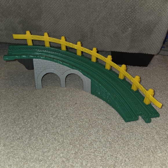 Toys | Fisher Price Geotrax Green Mountain Bridge Tunnels Train Track ...